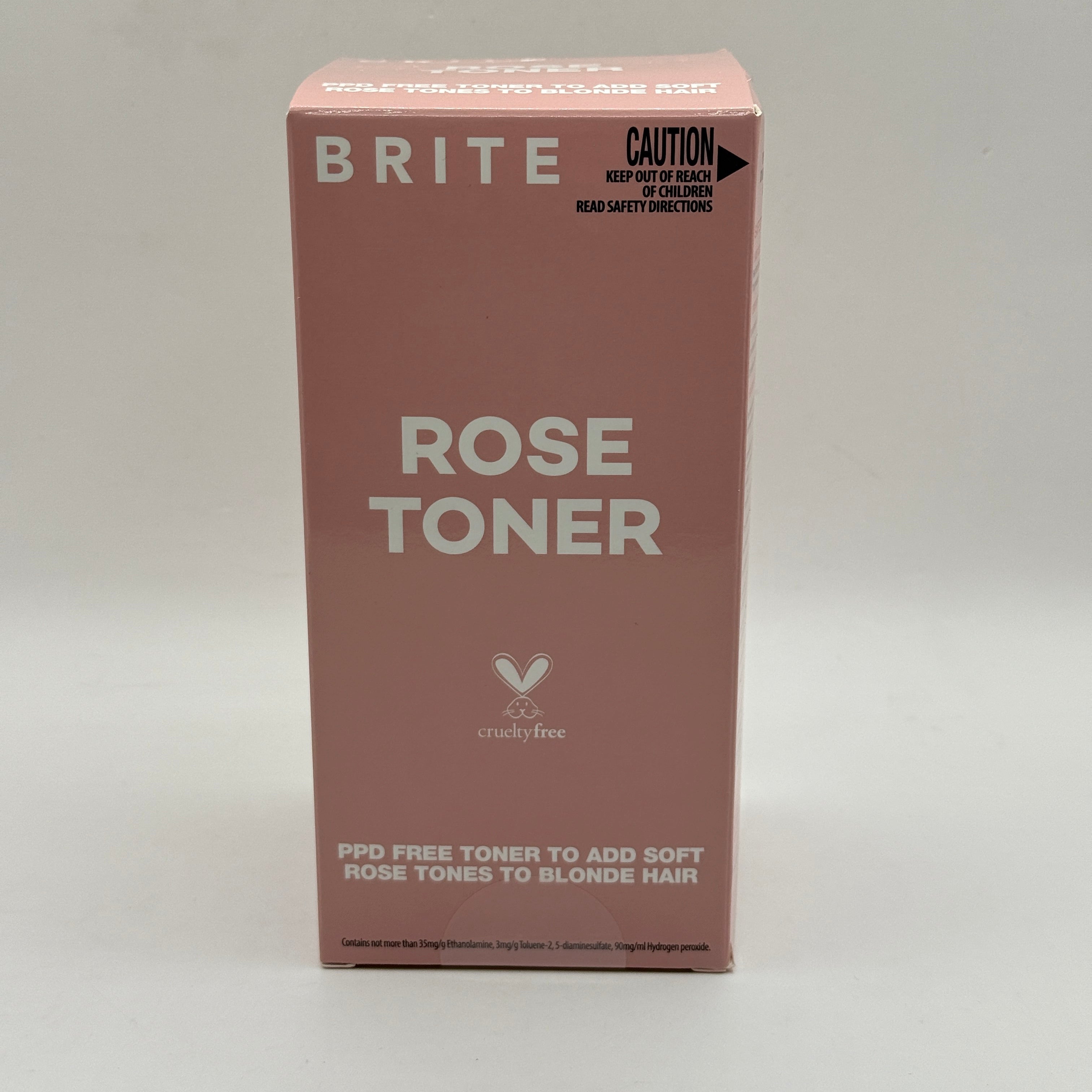 BRITE Rose Toner – PPD Free Hair Toner Kit for Blonde Hair – The Value ...