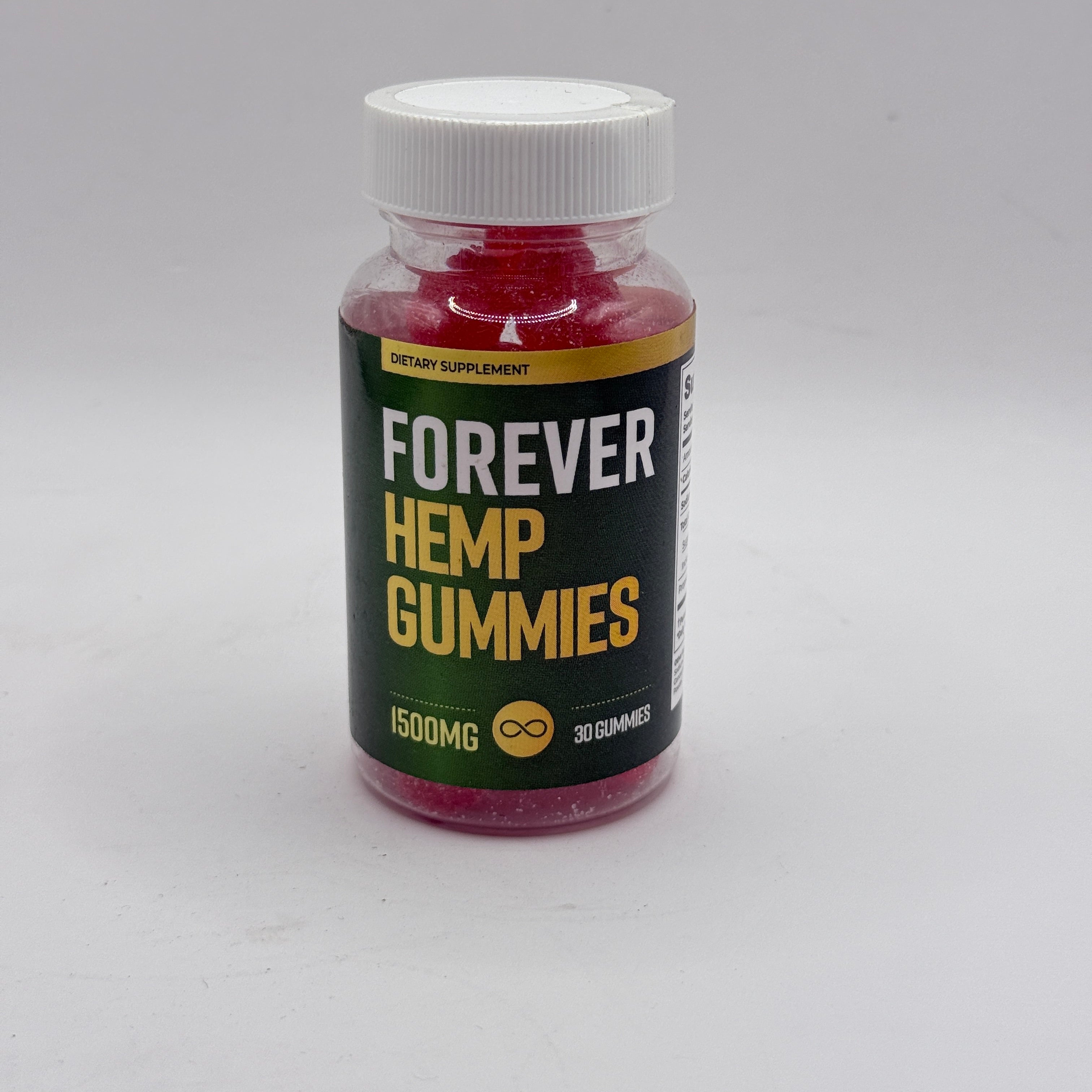 Forever Hemp Gummies 1500mg Total Hemp Extract - 30 Pieces – The Value ...