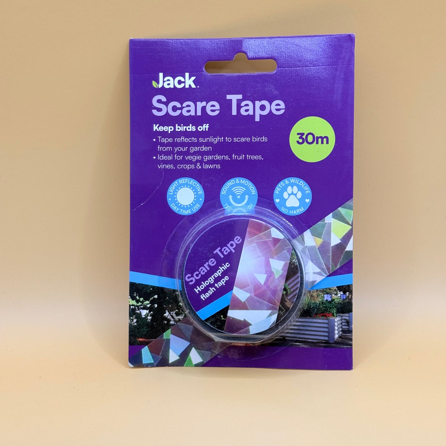Jack Scare Tape 30m Bird Deterrent – The Value Junction