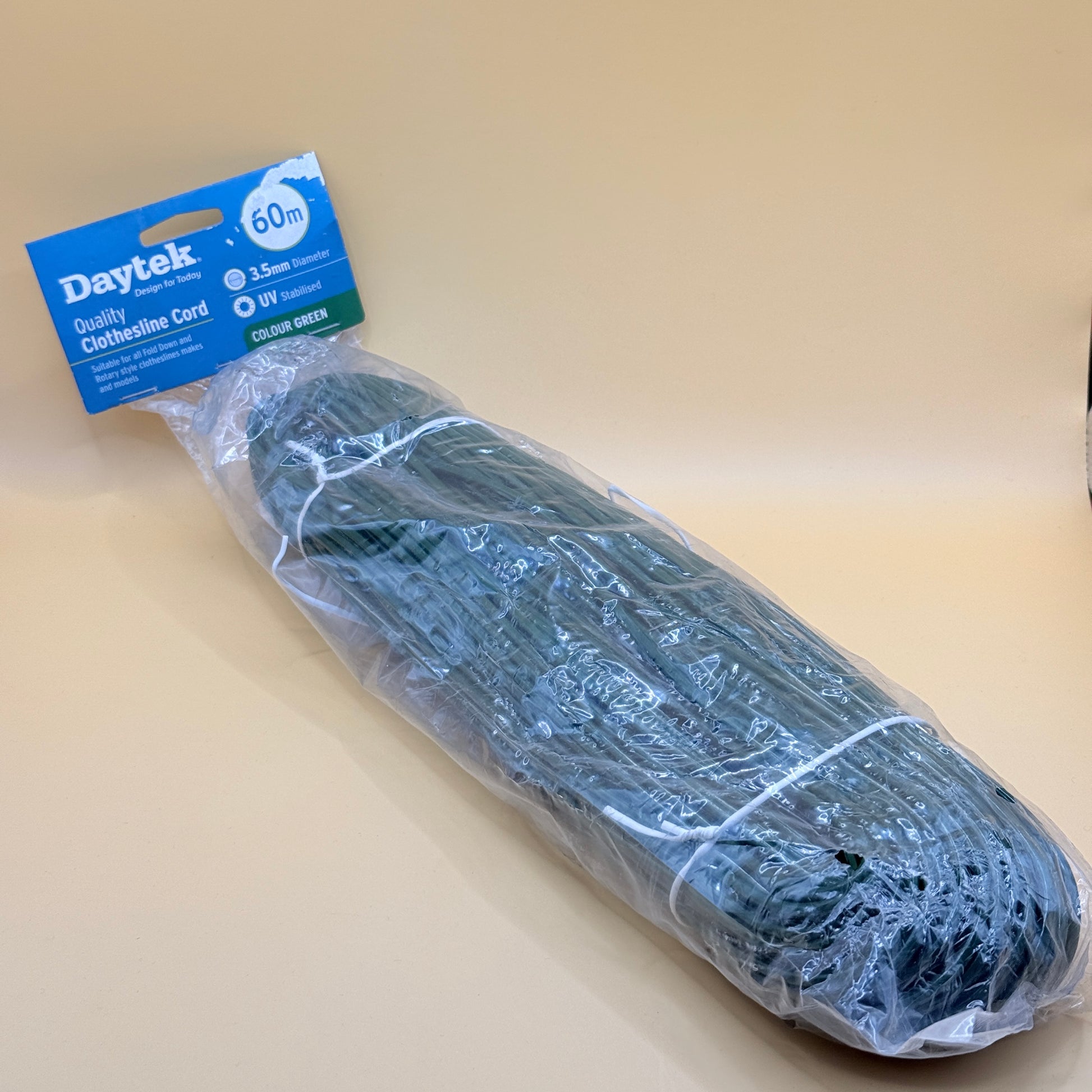 Daytek Quality Clothesline Cord 60m Green – The Value Junction