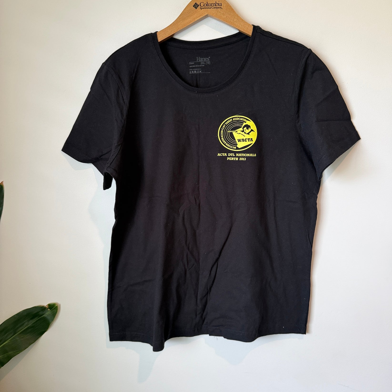 Hanes Size XXL WACTA Black T-Shirt – The Value Junction