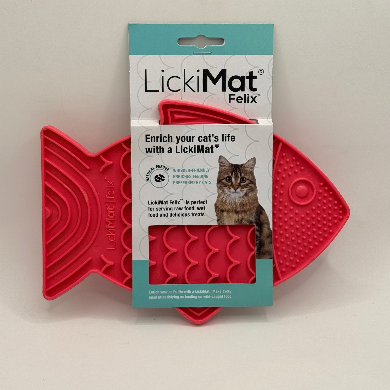 LickiMat Felix – Whisker-Friendly Slow Feeder for Cats – The Value Junction