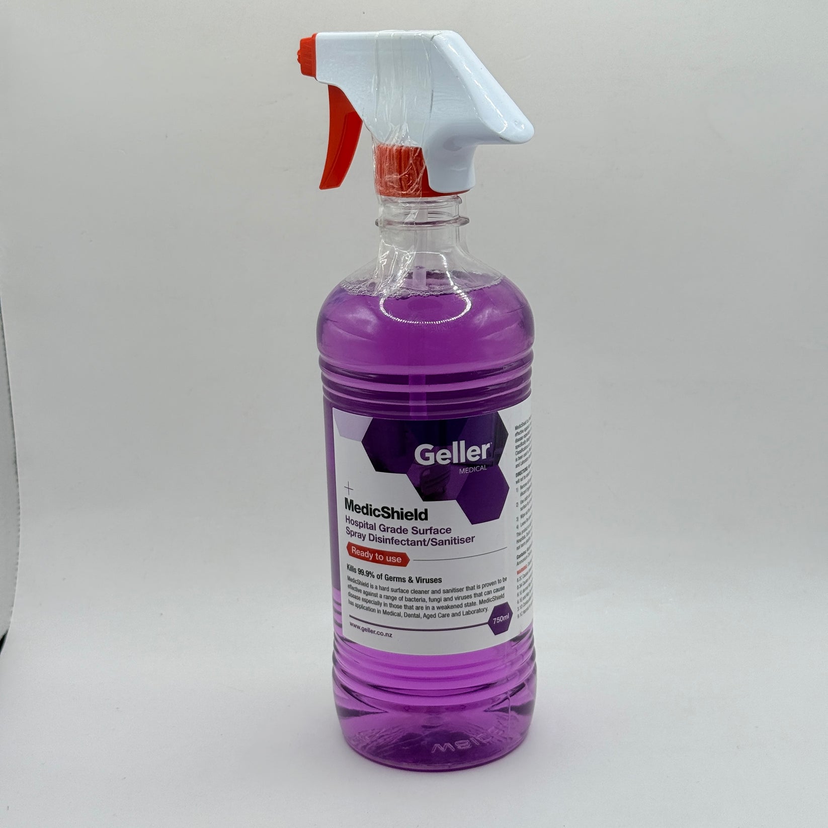 Geller MedicShield Hospital Grade Surface Disinfectant Spray 750ml ...