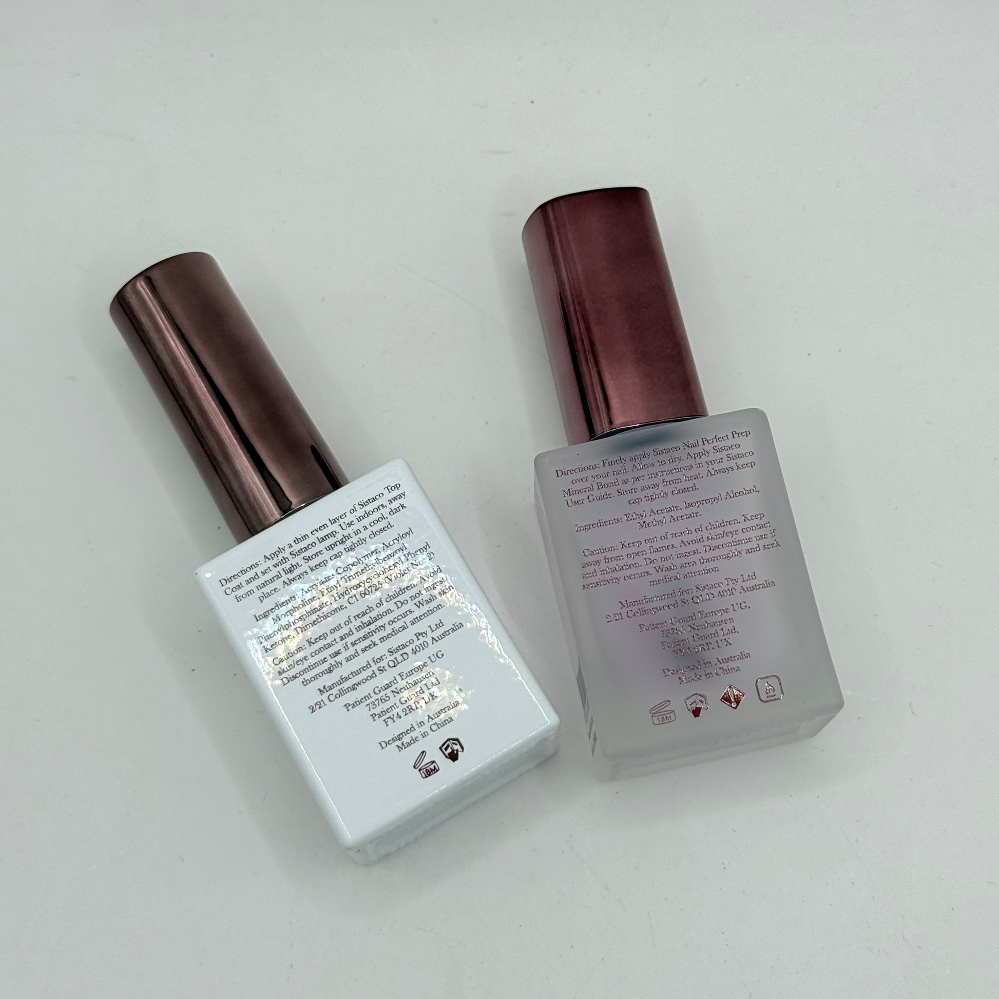 Sistaco Nail Perfect Prep & Gloss Nail Top Coat 15ml Duo – The Value ...