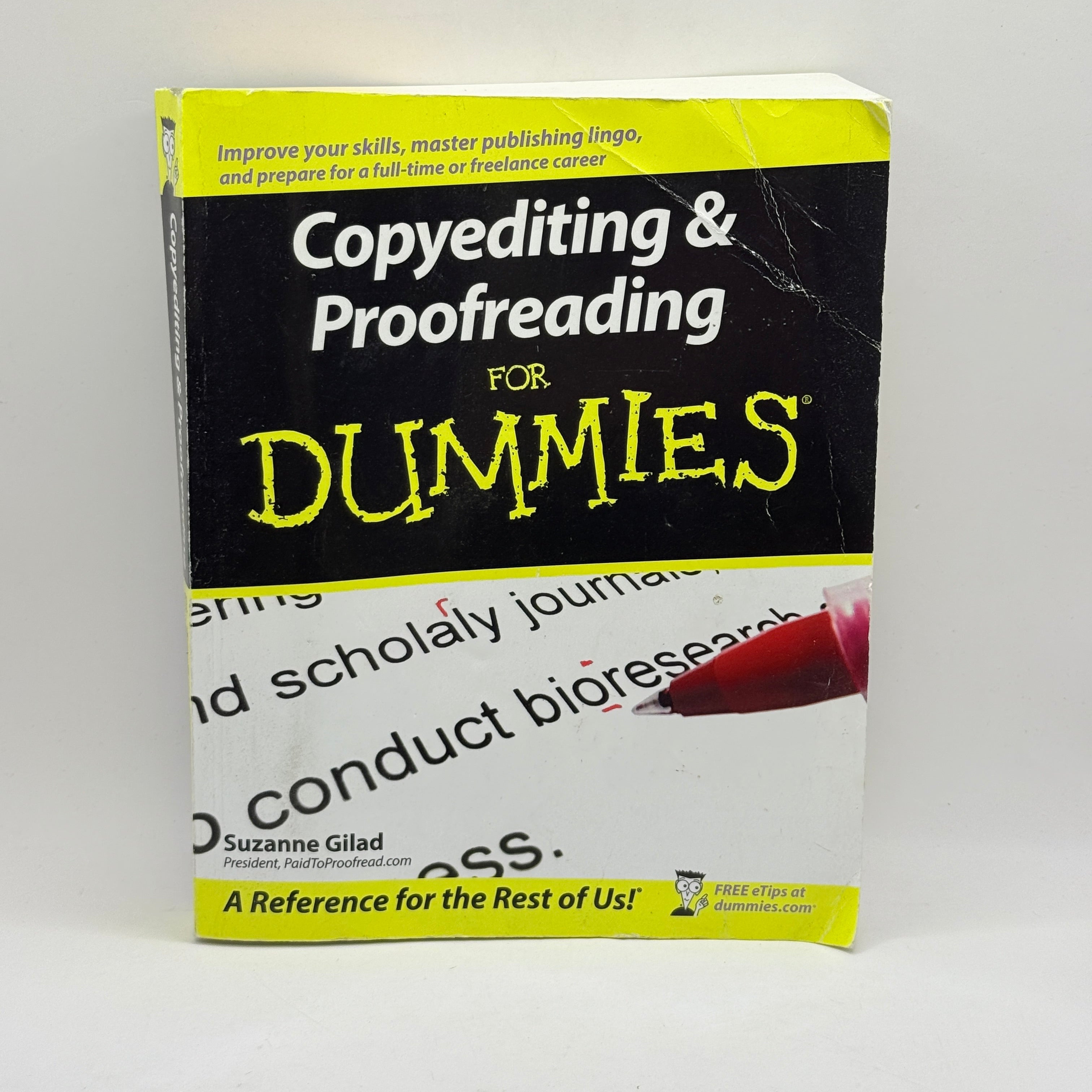 Copyediting & Proofreading For Dummies by Suzanne Gilad – The Value ...