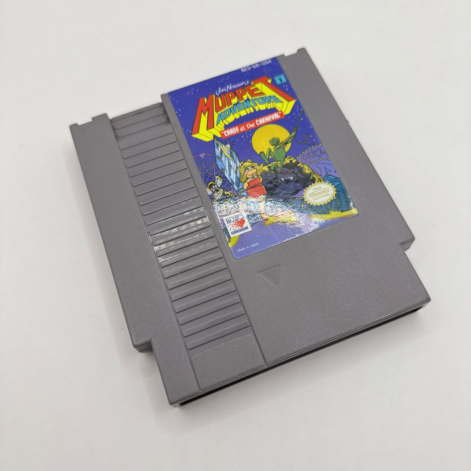 VINTAGE NINTENDO NES 1985 CARTRIDGE - Muppet Adventure: Chaos at the C ...