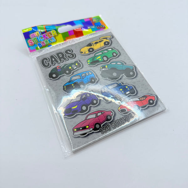 Mini Car Sticker Book – Vehicle Decals for Kids – The Value Junction