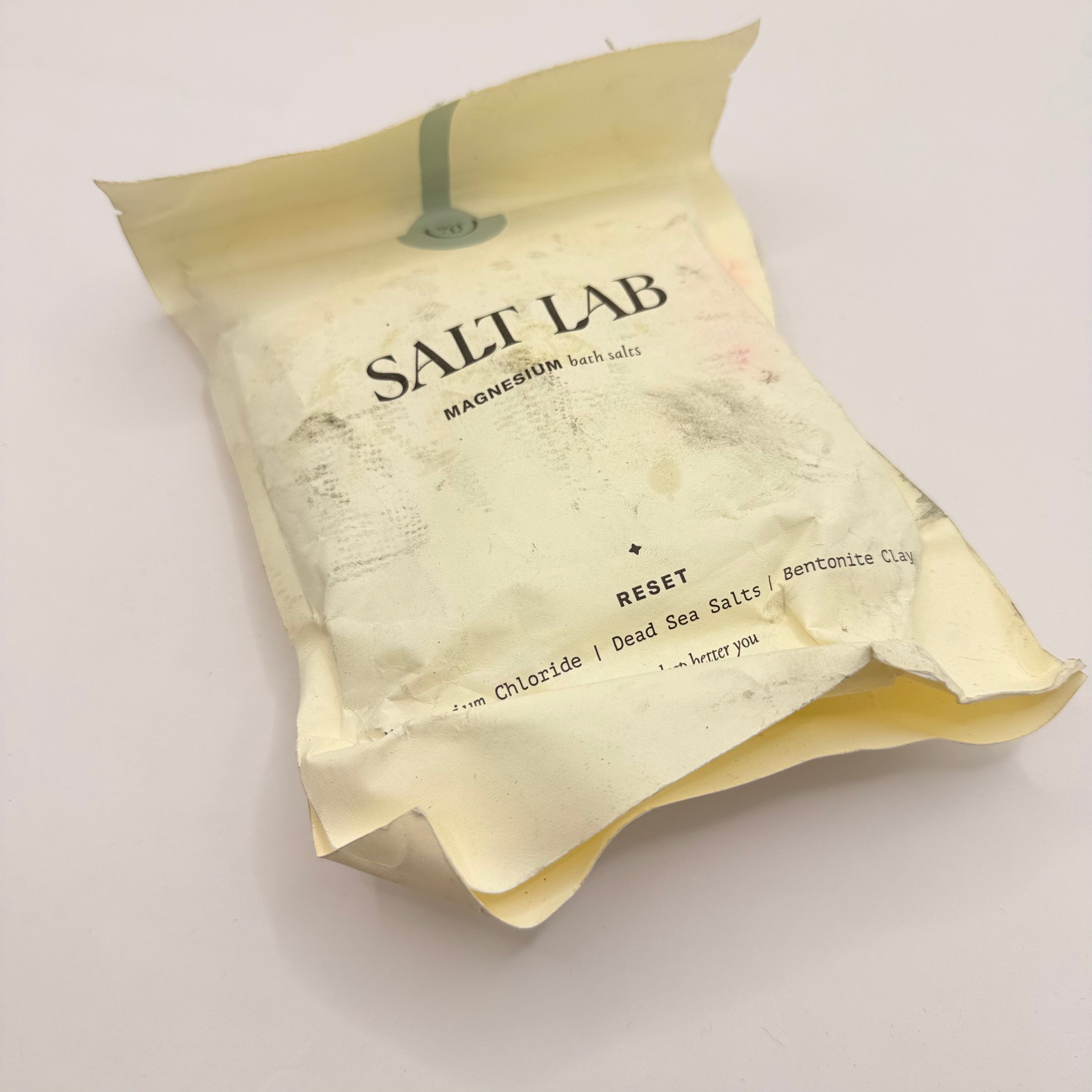 SALT LAB RESET Magnesium Bath Salts 200g Deep Sleep & Muscle Recovery ...