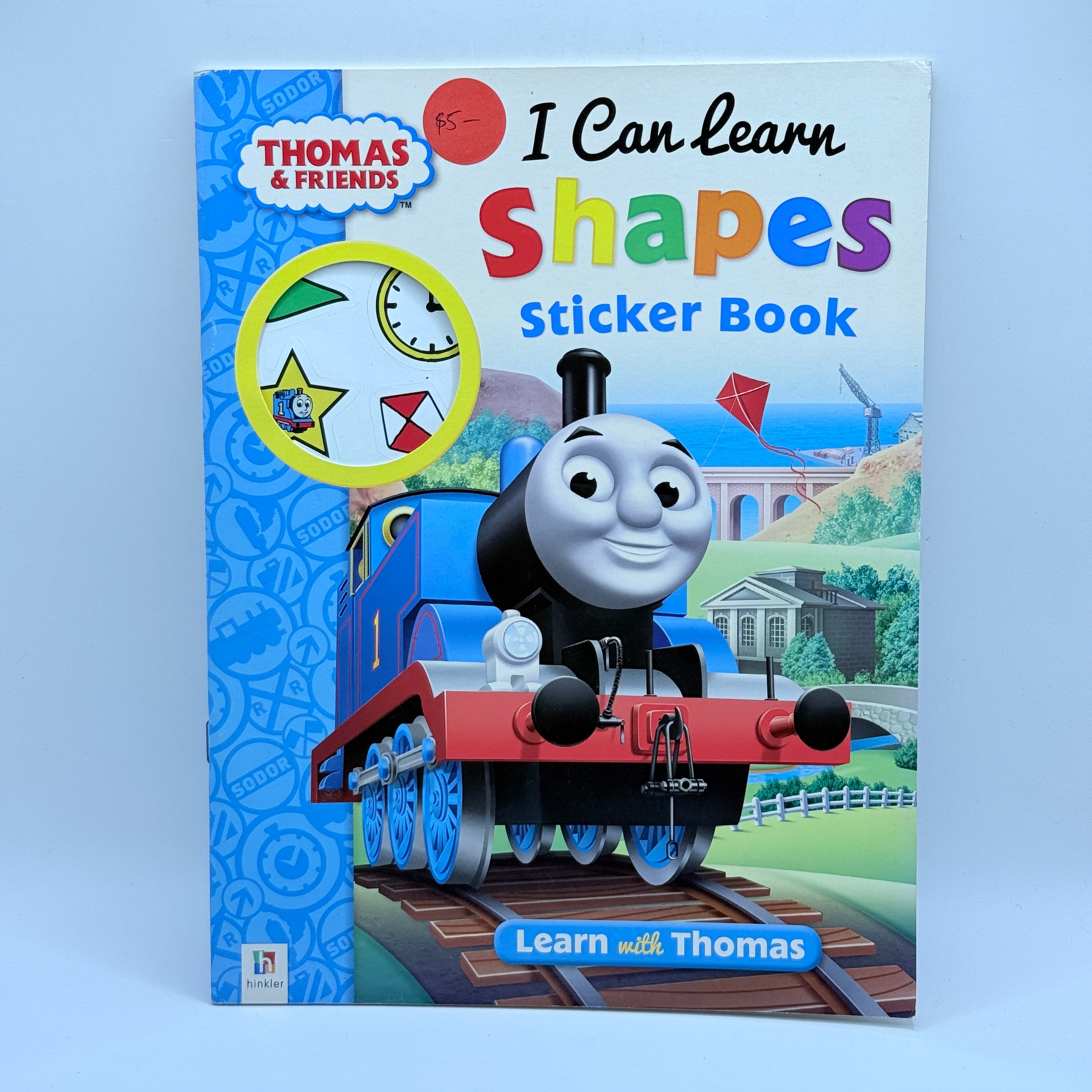 Thomas & Friends I Can Learn Shapes Sticker Book – The Value Junction